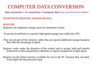HHCJ AMUMARA: COMPUTER STUDIES LECTURE NOTE FOR SS2-001 | PPT