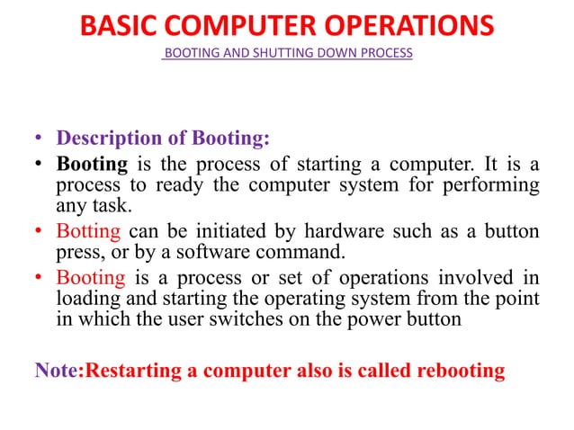 HHCJ AMUMARA: COMPUTER STUDIES LECTURE NOTE FOR SS1-001 | PPT ...