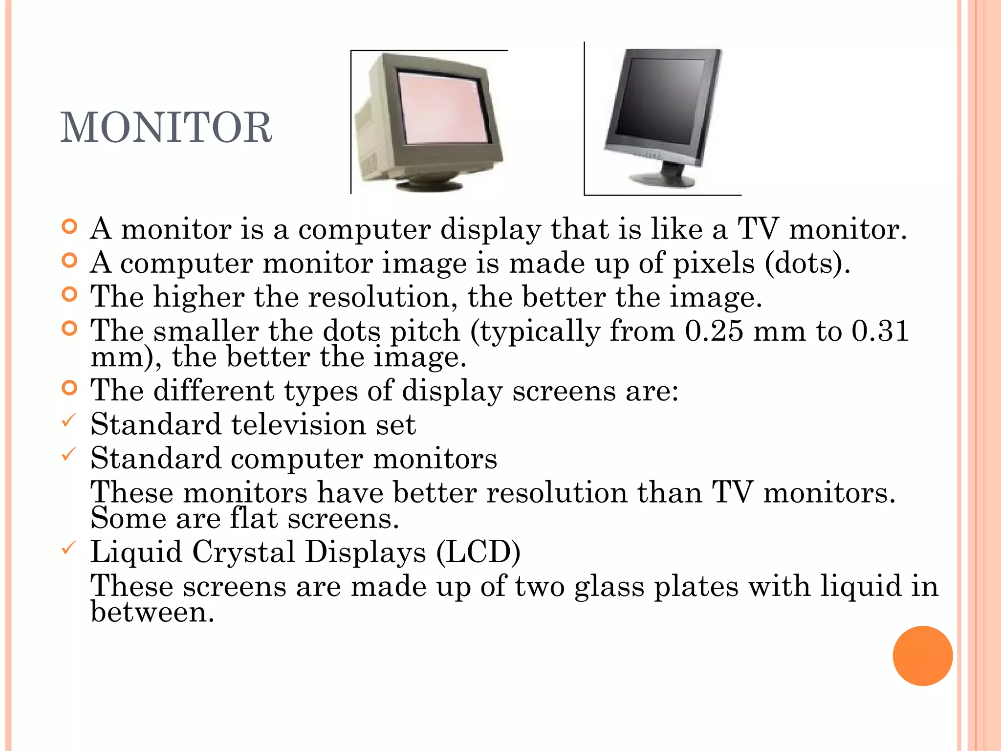 Computer system | PPT | Computer Peripherals | Computing