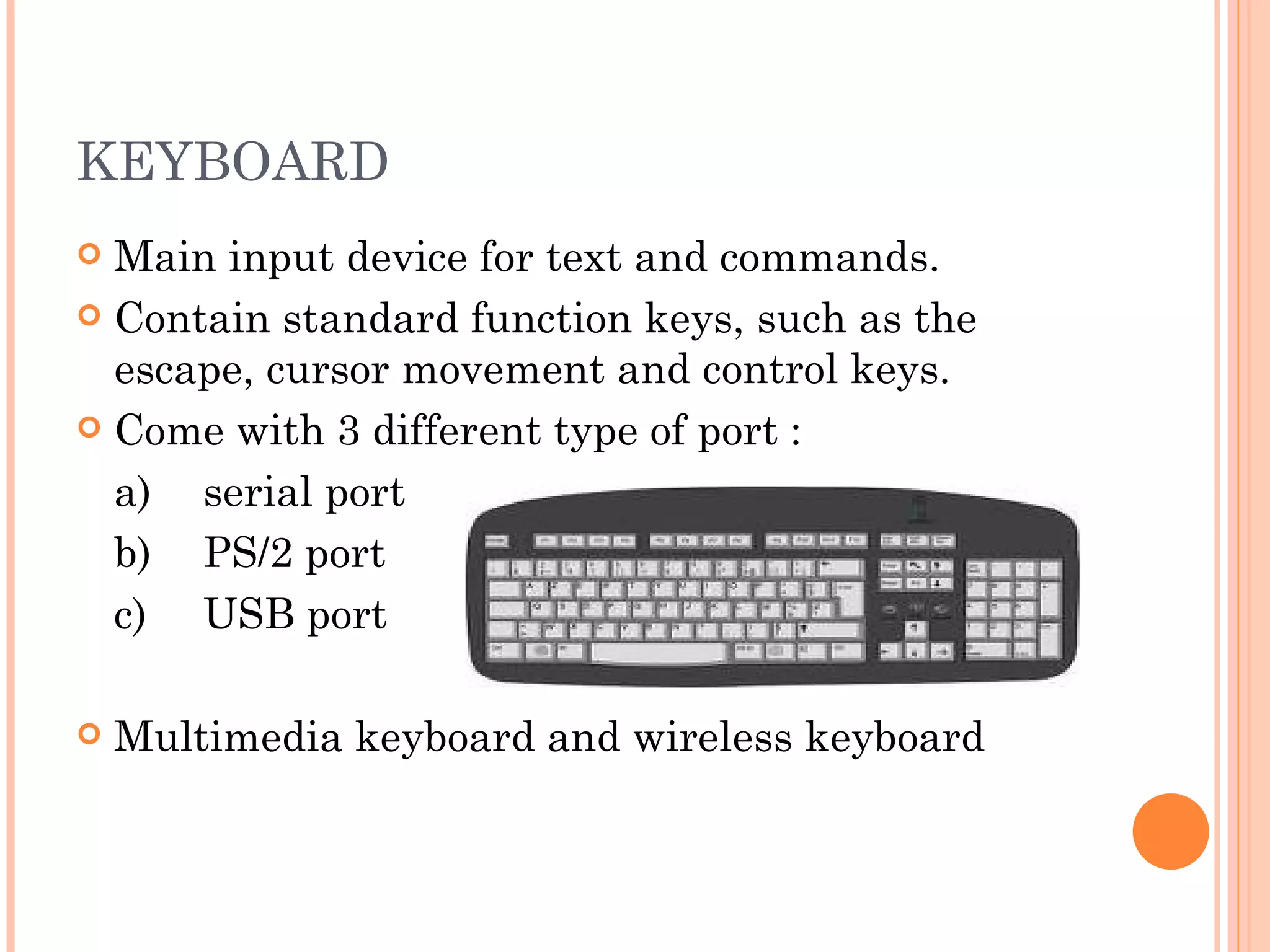 Computer system | PPT | Computer Peripherals | Computing
