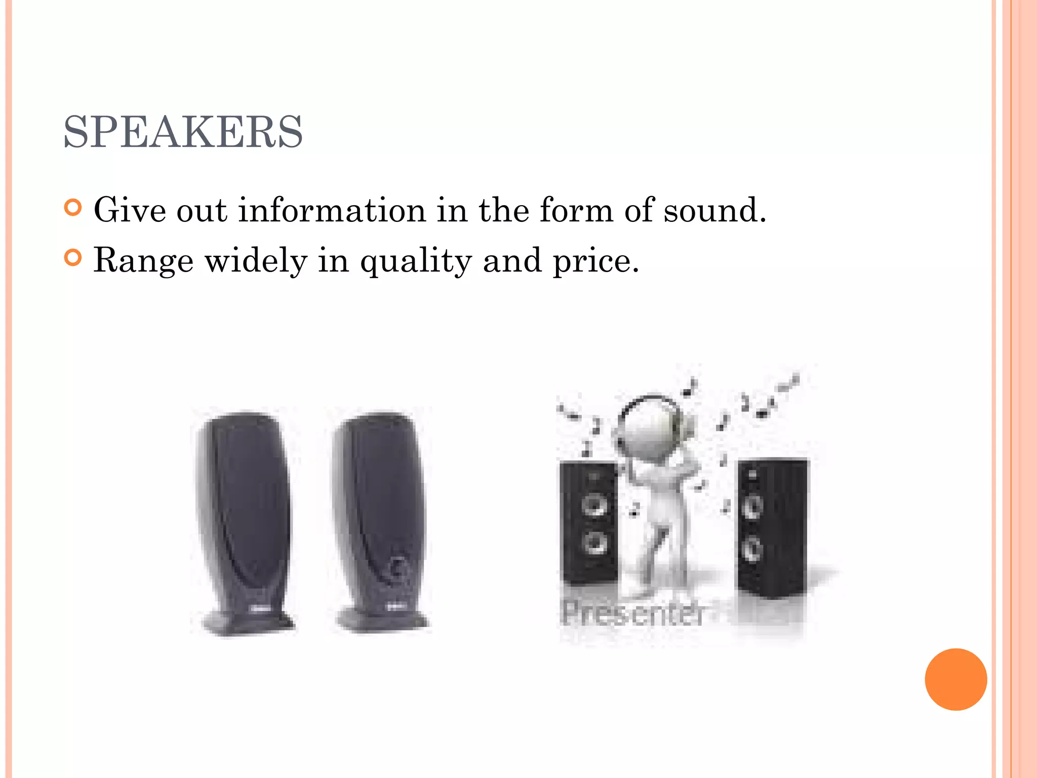 Computer system | PPT | Computer Peripherals | Computing