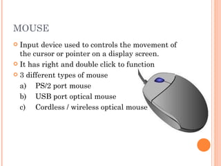 Computer system | PPT | Computer Peripherals | Computing