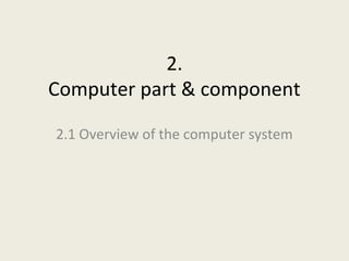 Computer system | PPT