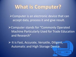 Computer system | PPT | Free Download