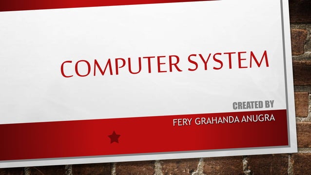 Computer system | PPT