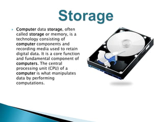 Computer system- shajjaduir Rahman | PPTX | Computer Peripherals | Computing