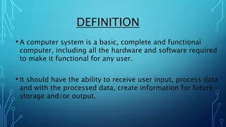 Computer system | PPTX