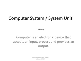 Computer System | PPT