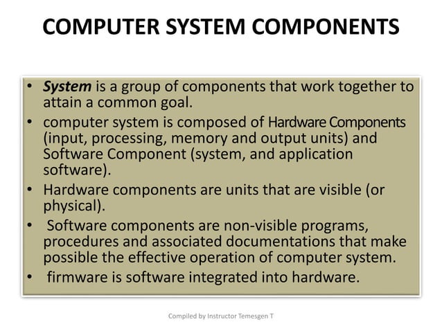 Computer system | PPT