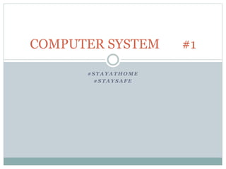 Computer system | PPT