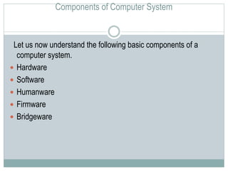 Computer system | PPT