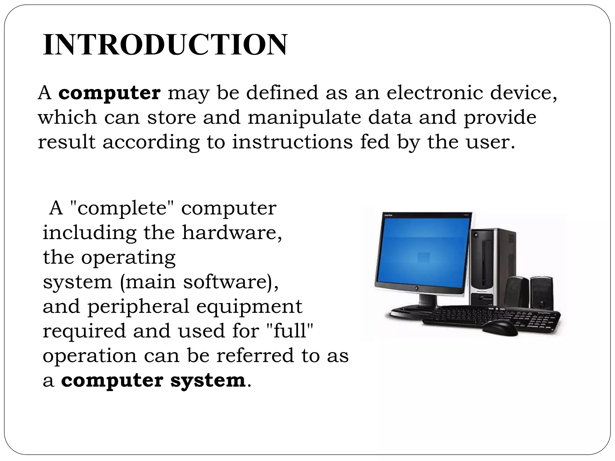 Computer system | PPTX