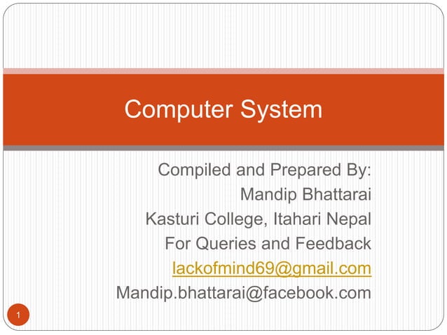 Computer system | PPT