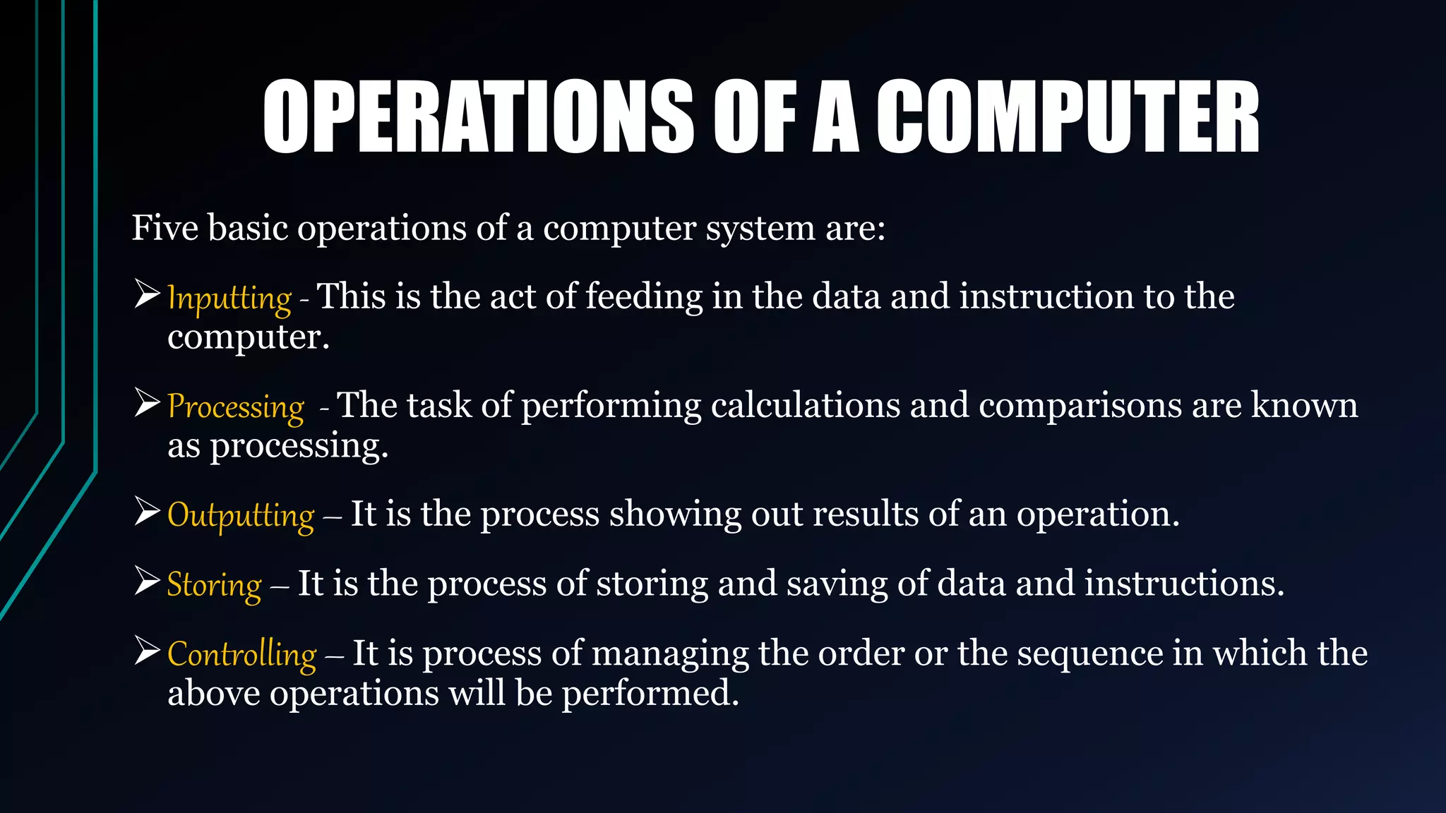 Computer System Class - 9 | PPTX