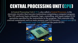 Computer System Class - 9 | PPTX