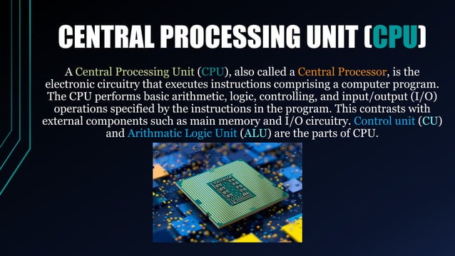 Computer System Class - 9 | PPTX