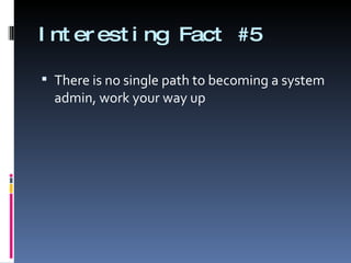 Computer system administrator | PPT