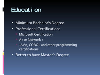 Computer system administrator | PPT