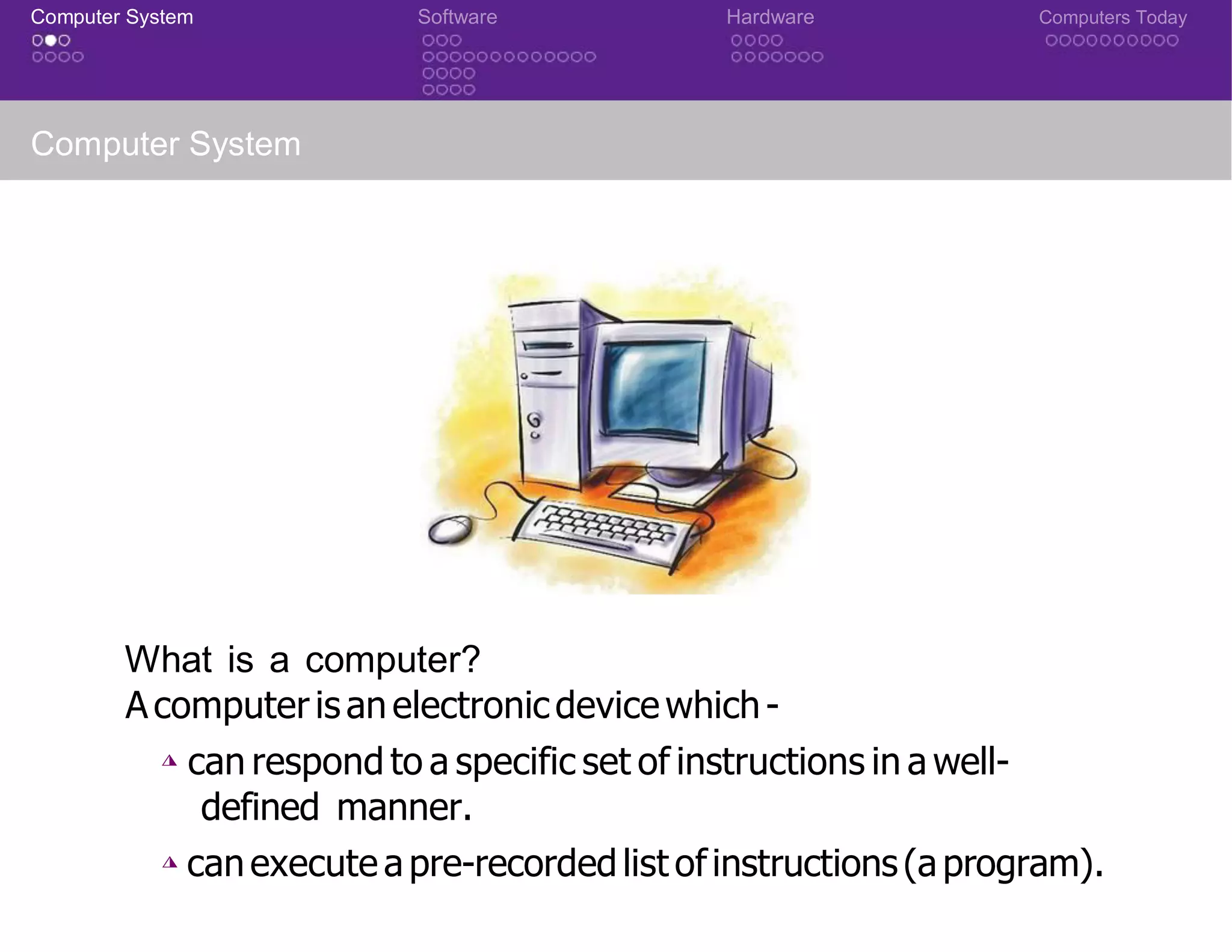 Computer system and it class 1 | PPT
