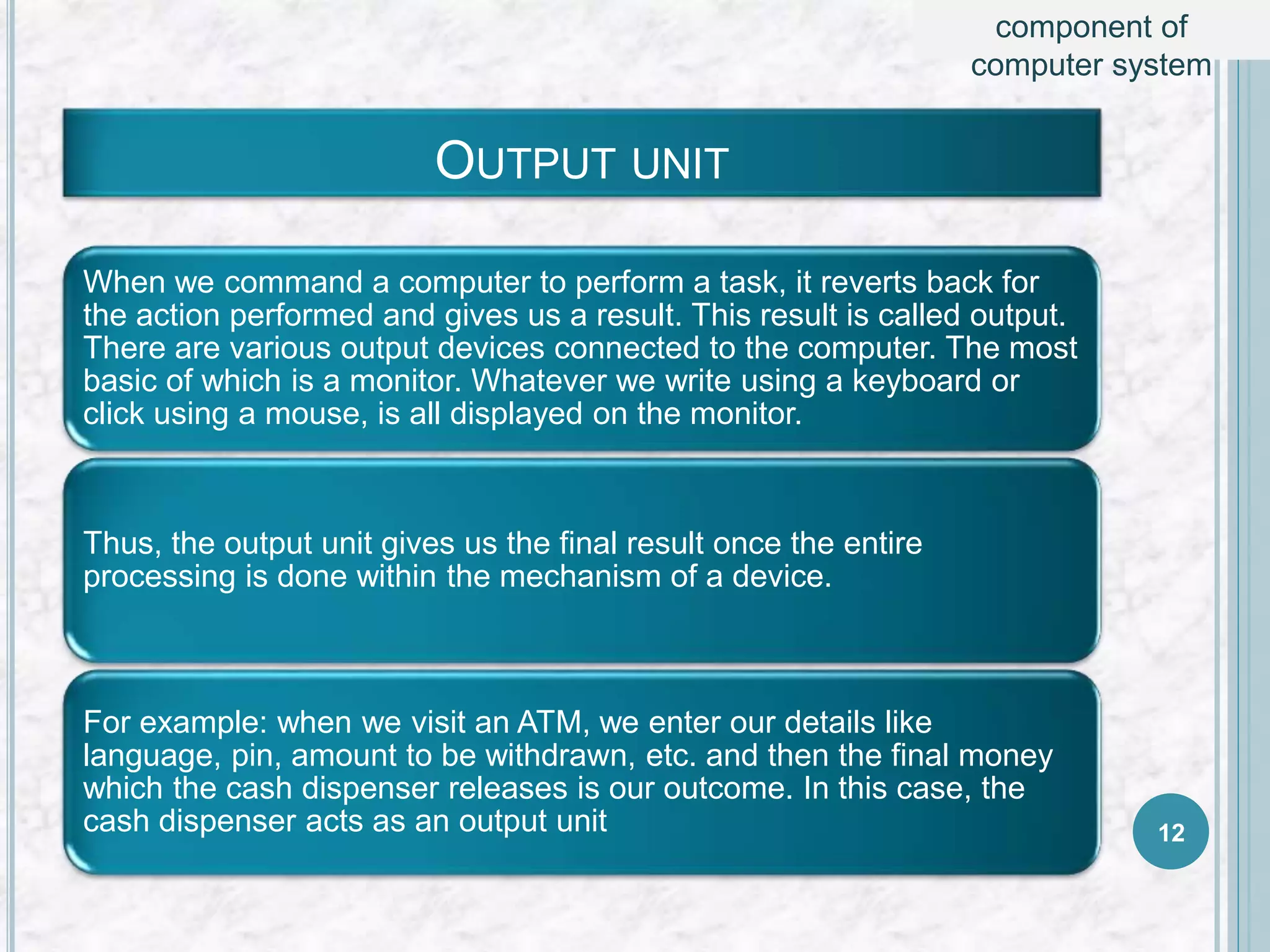 COMPUTER SYSTEM AND ITS COMPONENTS | PPTX