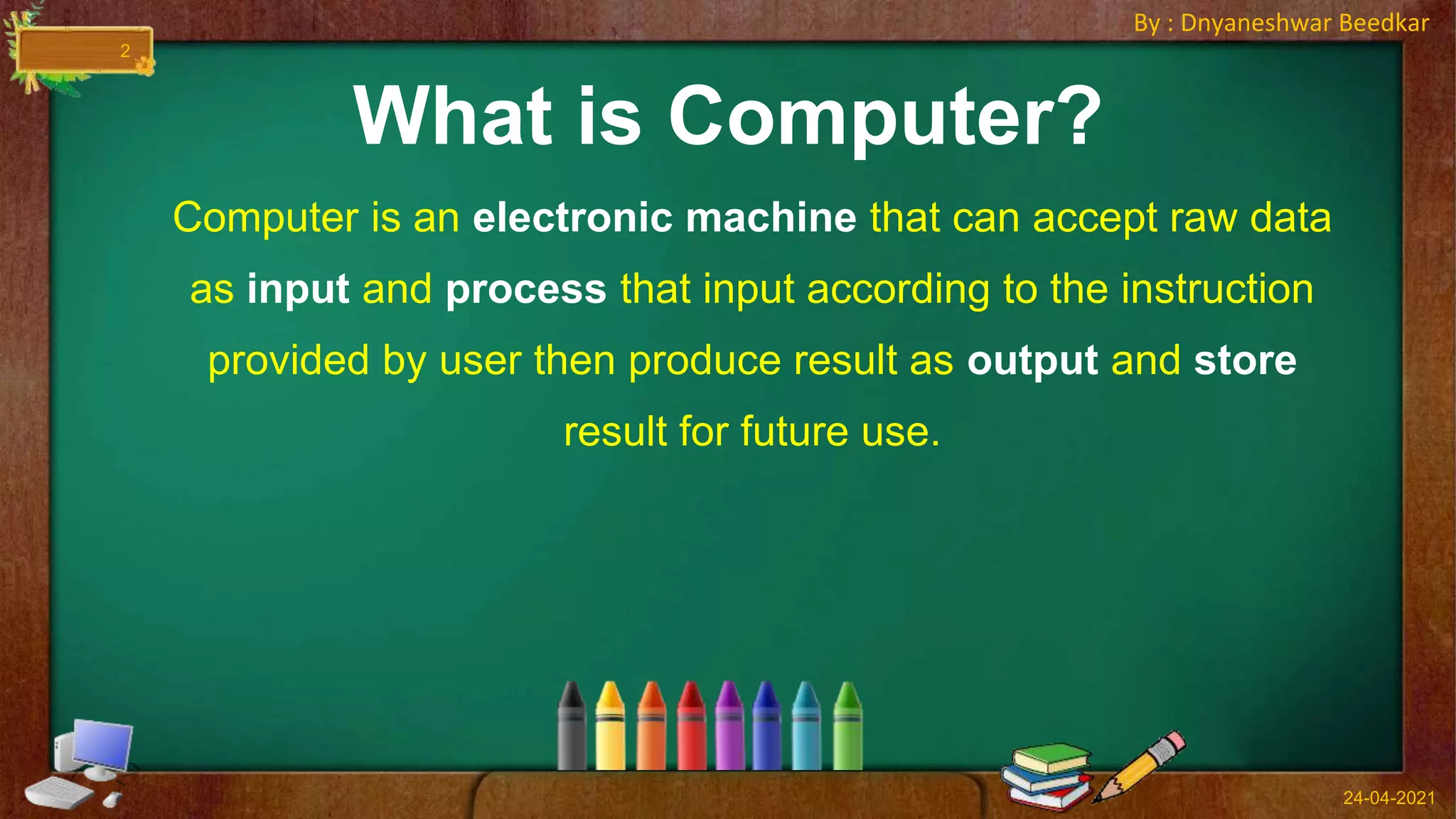 Computer system and organization | PPTX