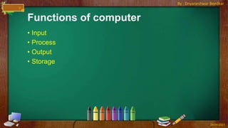 Computer system and organization | PPTX
