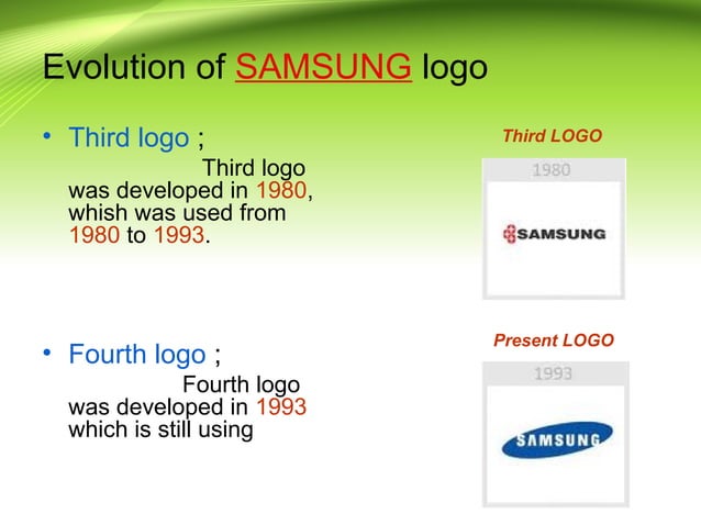 Samsung, Samsung history => Computer system & applications | PPT