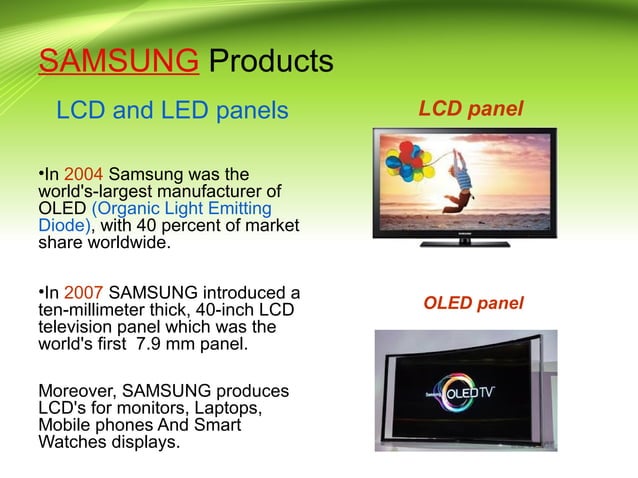 Samsung, Samsung history => Computer system & applications | PPT