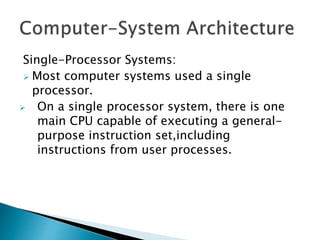 Computer system architecture | PPTX