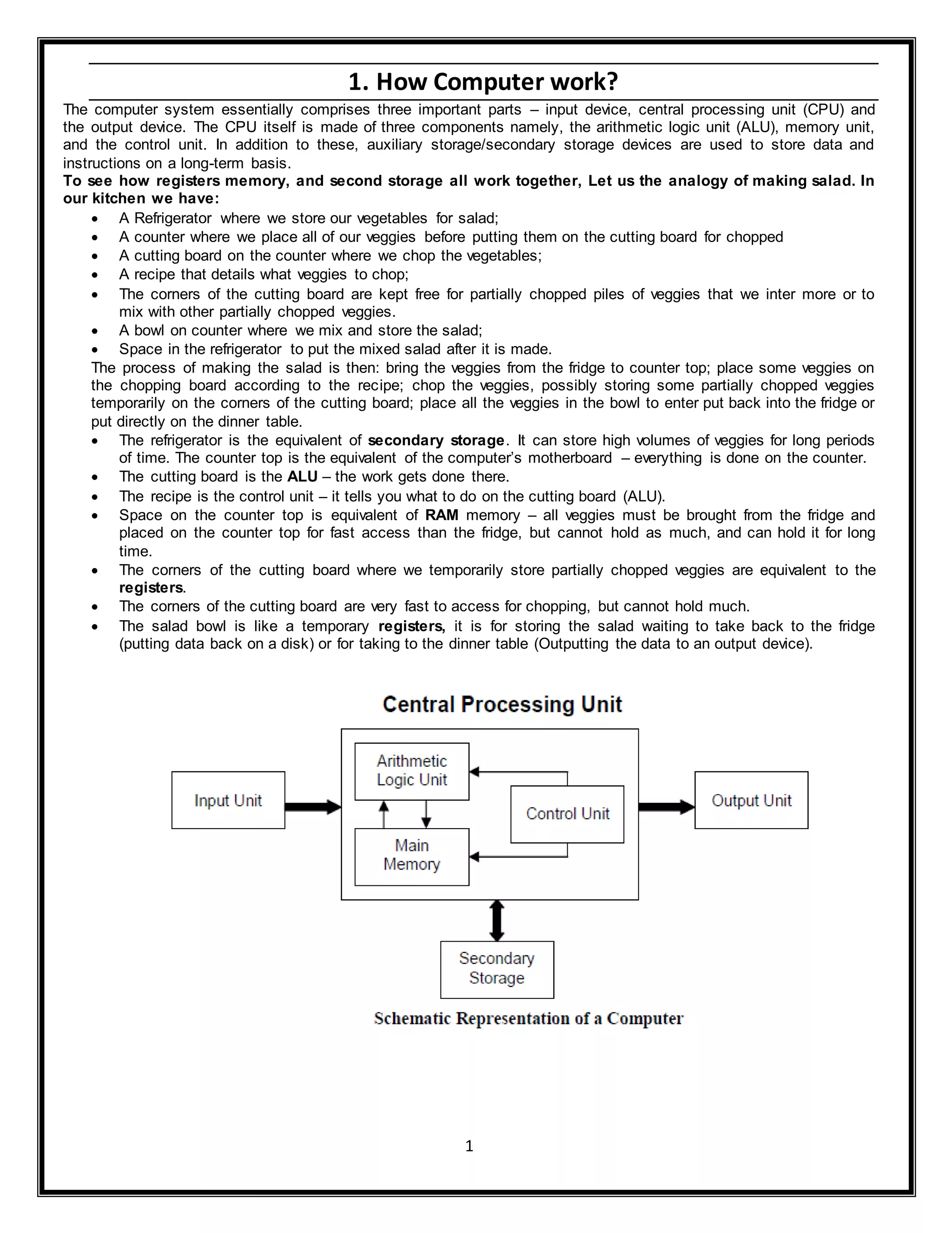 Computer system architecture | PDF