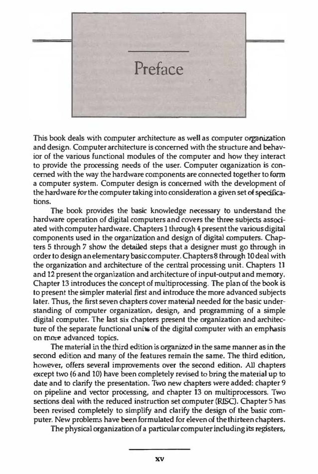 Computer System Architecture-Morris Mano third edition ( PDFDrive ).pdf | Programming Languages ...