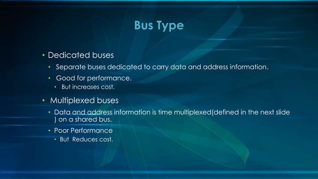 Computer system bus | PPTX | Operating Systems | Computer Software and ...