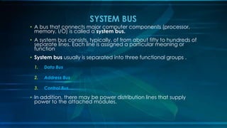 Computer system bus | PPTX