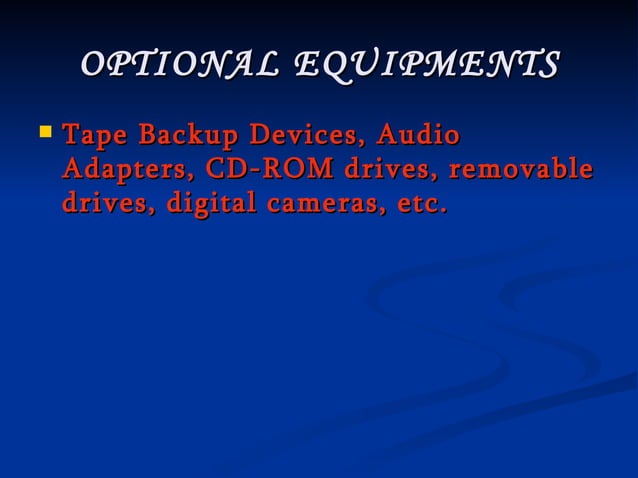Computer system component breakdown | PPT | Data Storage and ...
