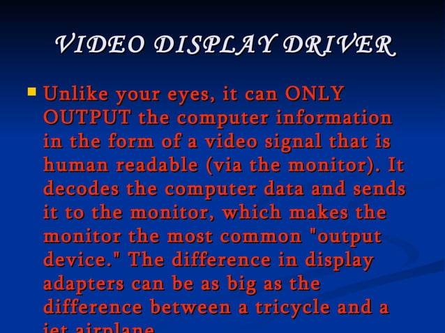 Computer system component breakdown | PPT | Data Storage and ...