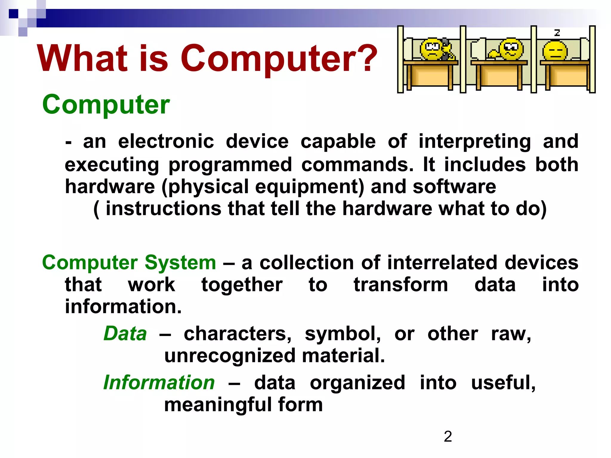 Computer systemconcepts | PPT
