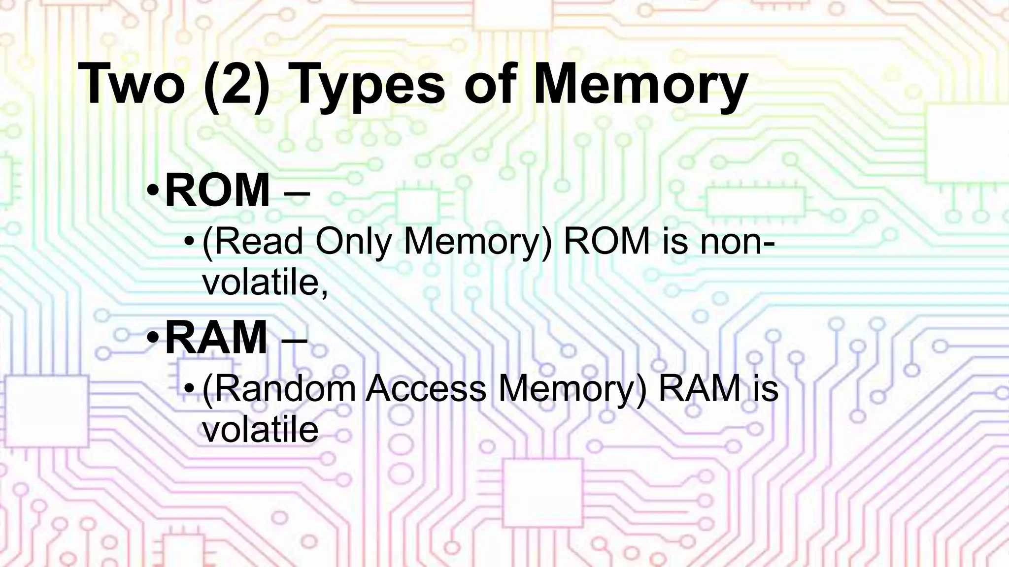 Computer system, devices and peripherals | PPTX