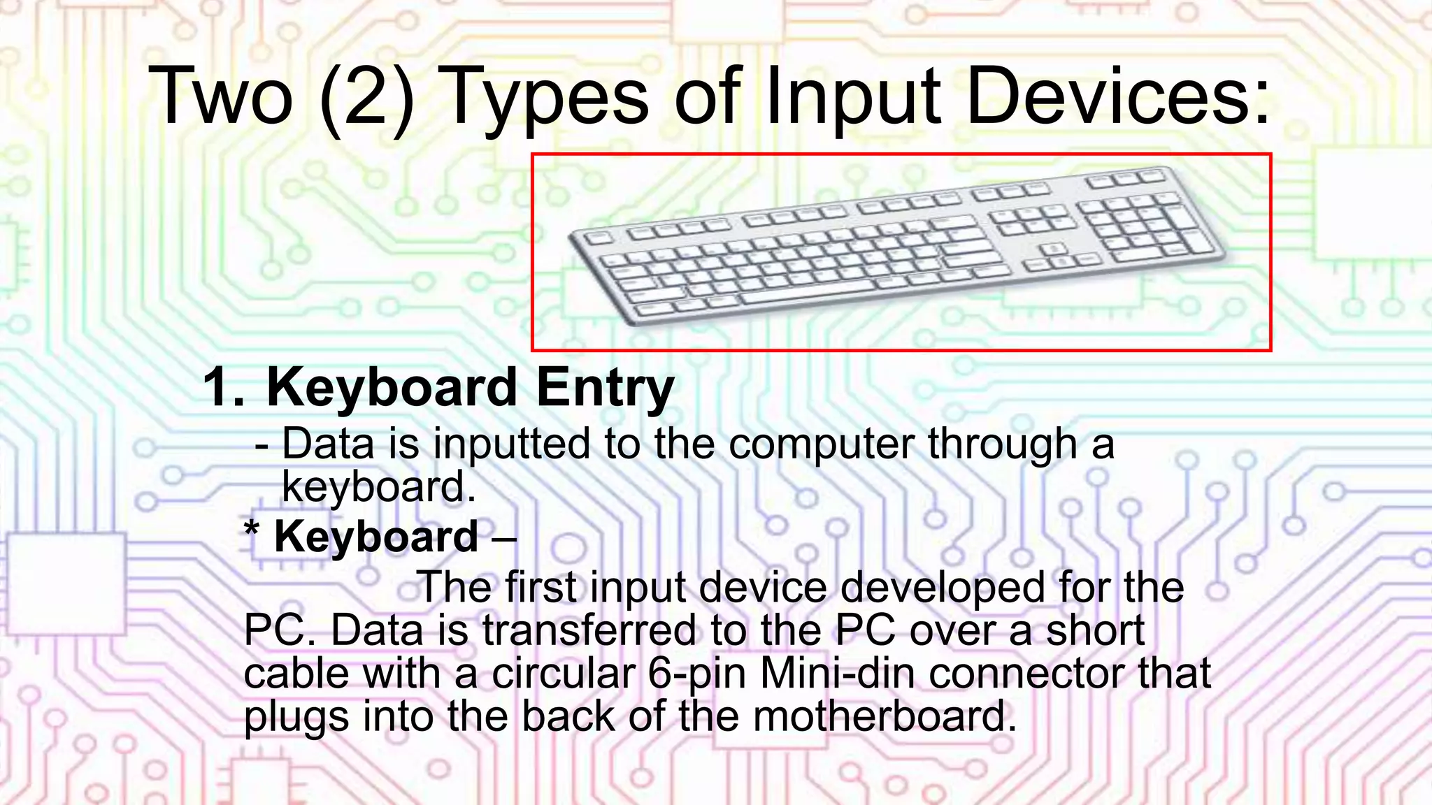 Computer system, devices and peripherals | PPTX