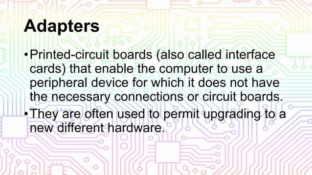 Computer system, devices and peripherals | PPTX