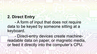 Computer system, devices and peripherals | PPTX