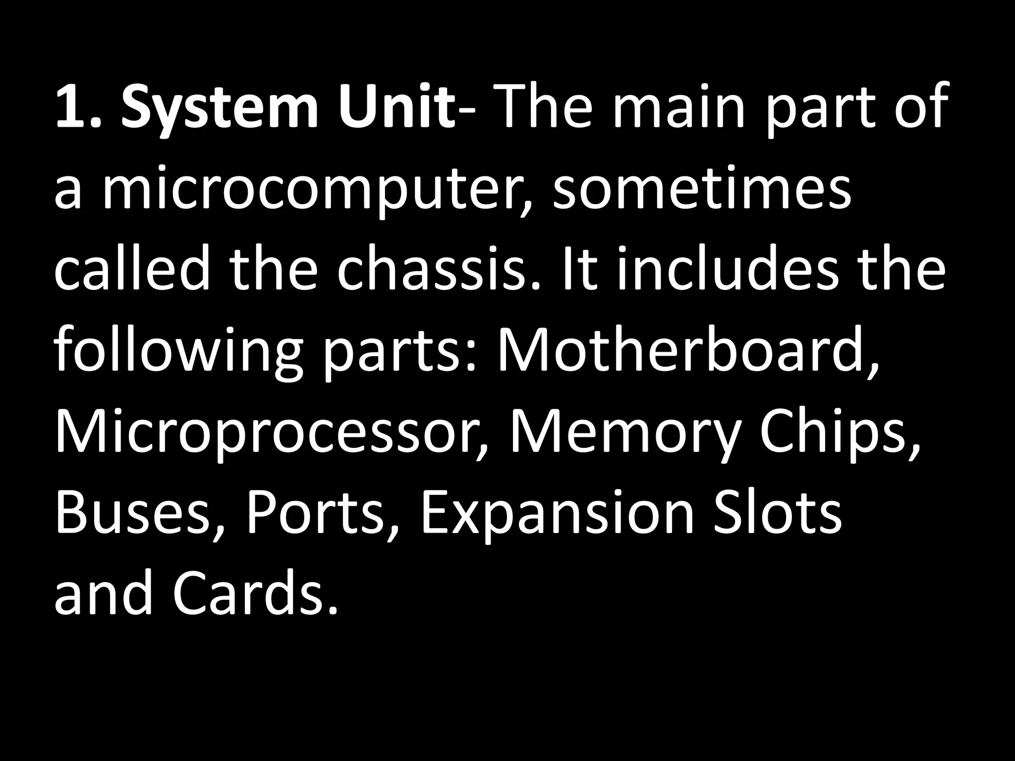 Computer system, devices and peripherals | PPTX