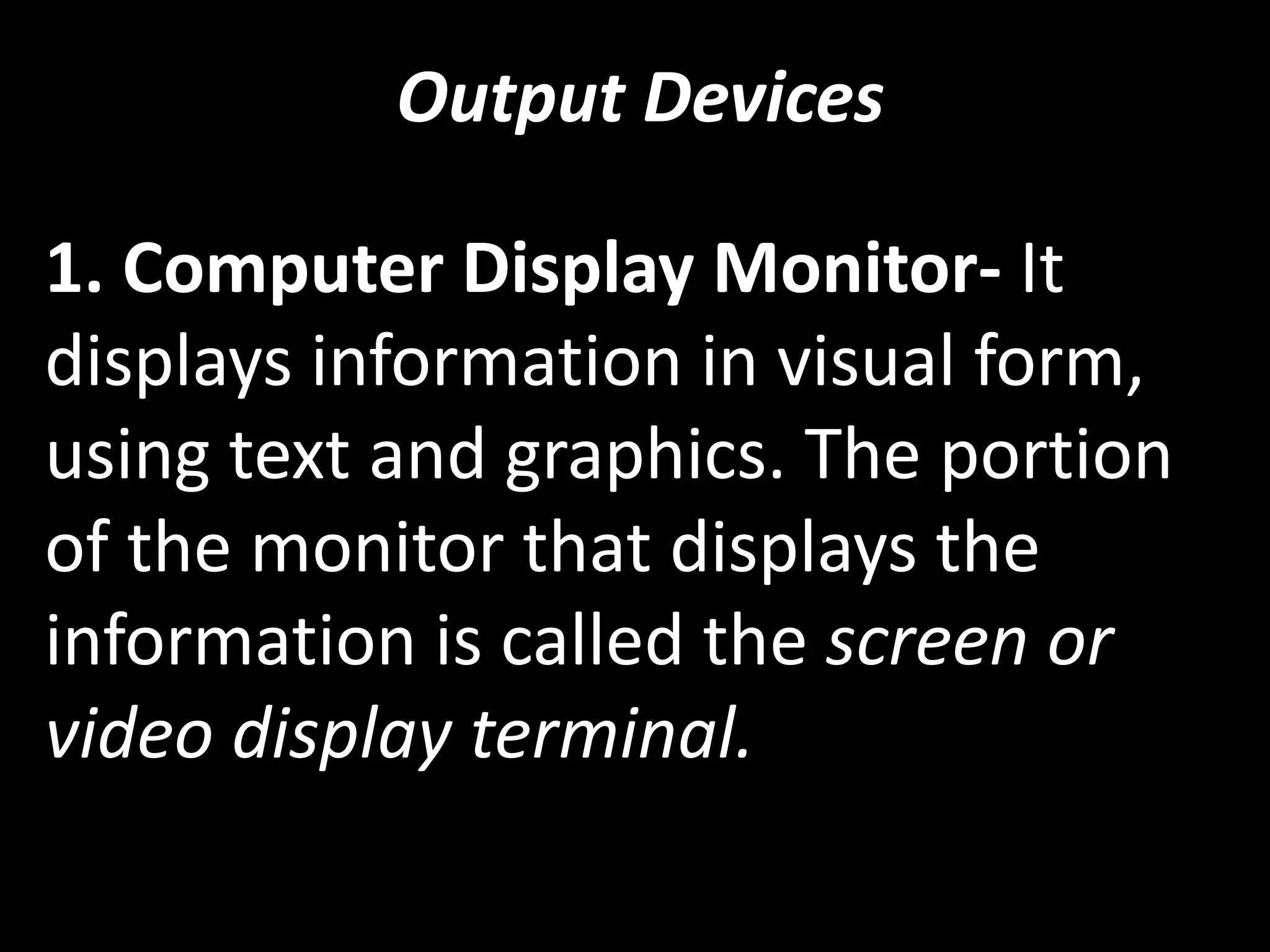 Computer system, devices and peripherals | PPTX