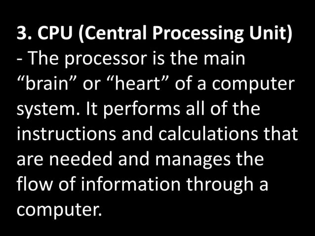 Computer system, devices and peripherals | PPTX