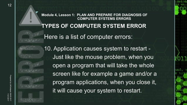 computer system error.pdf | Operating Systems | Computer Software and ...