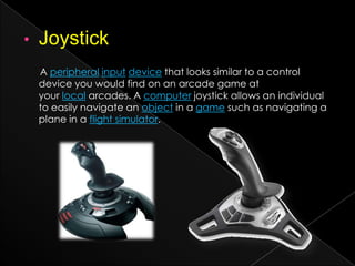 Computer System Hardware | PPT