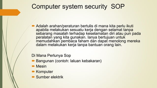Computer system maintenance management | PPT