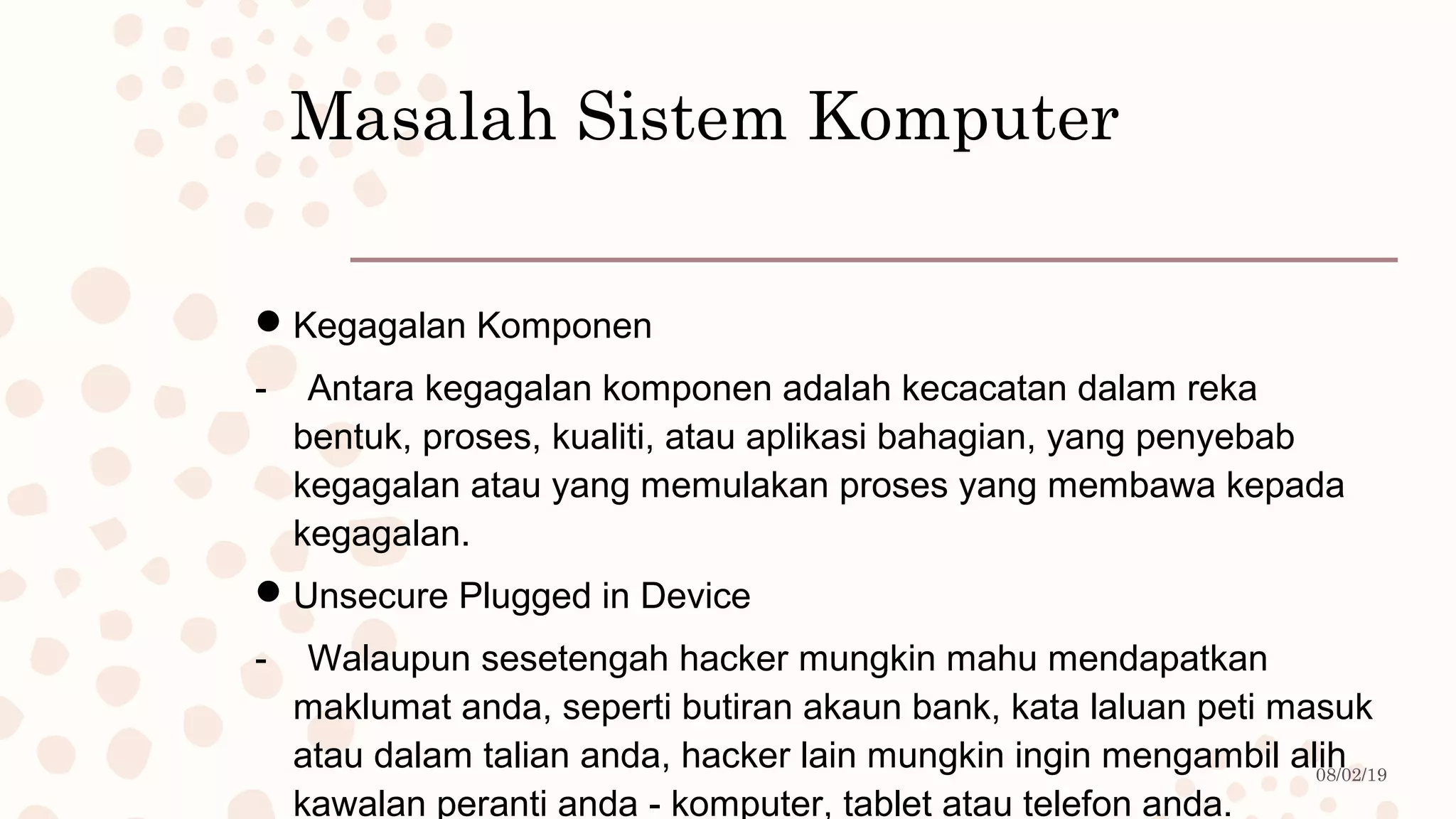 Computer system maintenance management | PPT