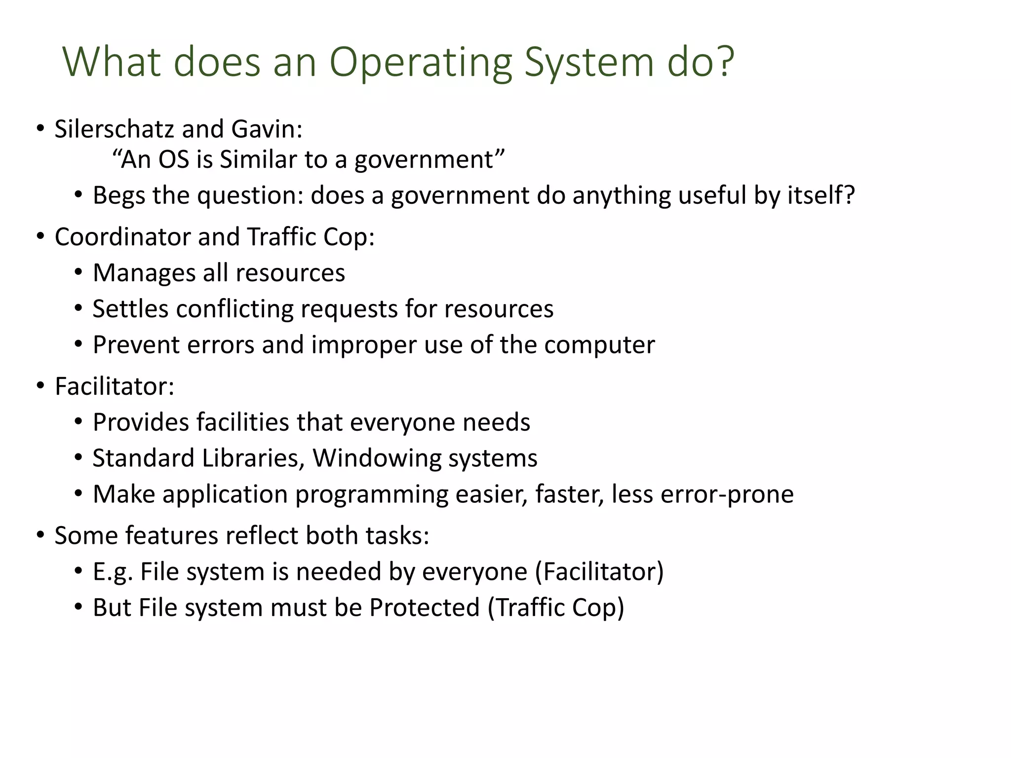 Computer system organization | PPTX | Operating Systems | Computer ...