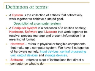 NOTE ON FORM ONE ABOUT THE SECOND TOPIC Computer systems1.pptx