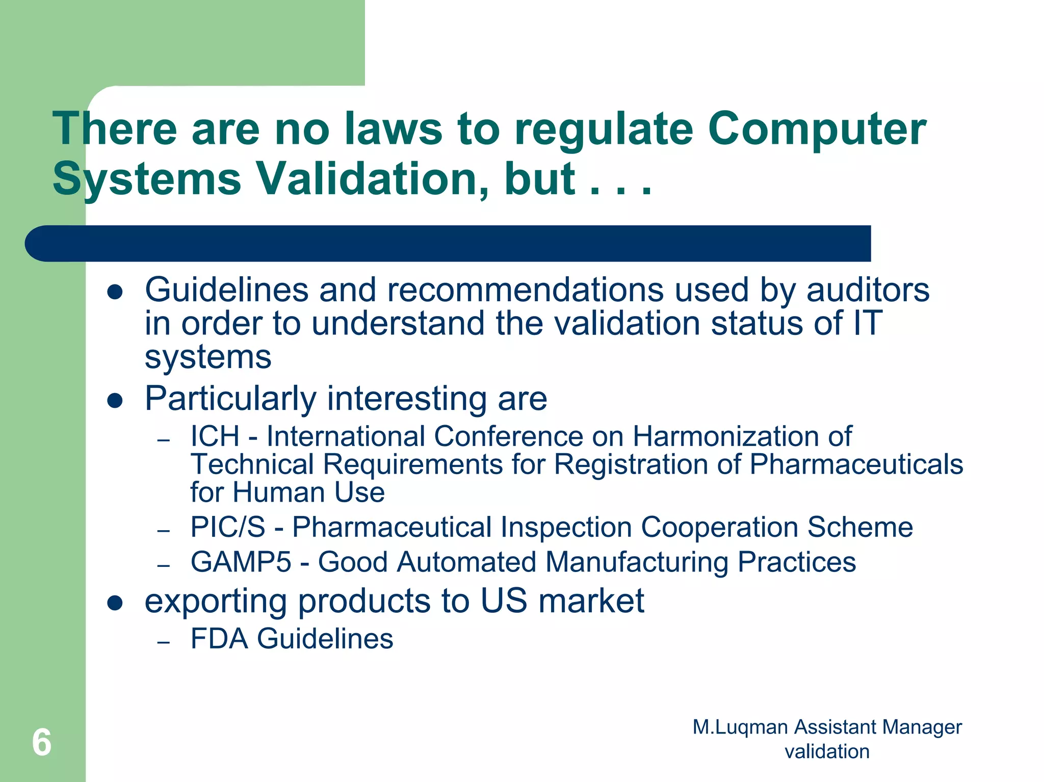 Computer systems compliance | PDF